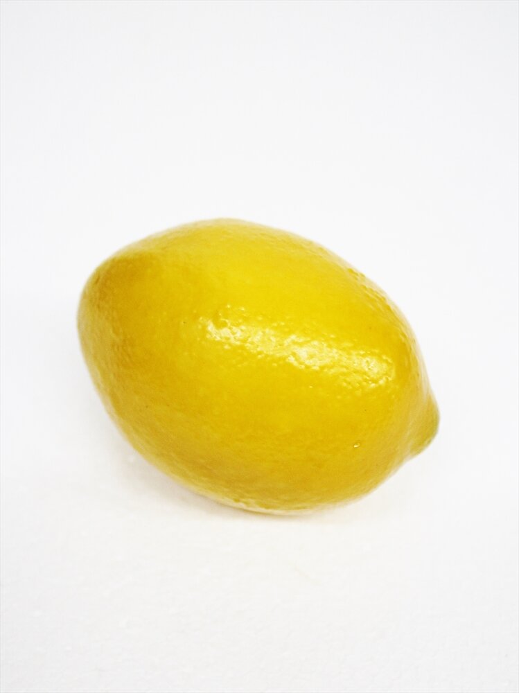 Лимон искусственный 6,5х9 см (Комплект из 2 шт.), бренд CONEKO - декор для дома и офиса