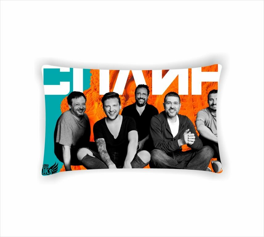 Подушка Сплин №9, Картинка с двух сторон