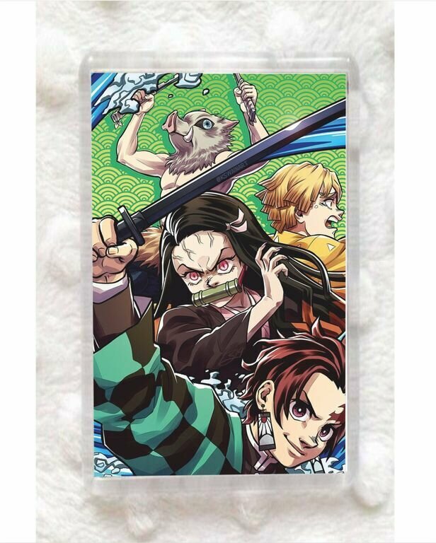 Магнит акриловый Клинок, уничтожающий демонов № 14