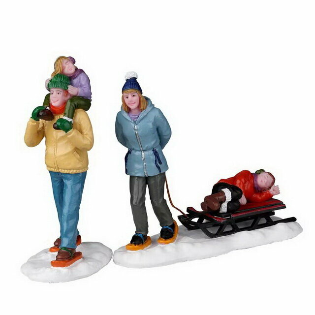 Набор фигурок Долгий путь домой 8 см, 2 шт, Lemax, 22148-lemax