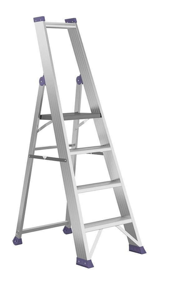 Профессиональная Стремянка Svelt Regina-4, Рабочая Высота 2.9 М, Нагрузка 150 Кг.