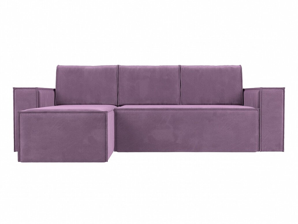 Artum Угловой диван Куба левый микровельвет диз. 6