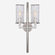 Бра Liaison Double Arm Sconce Хром