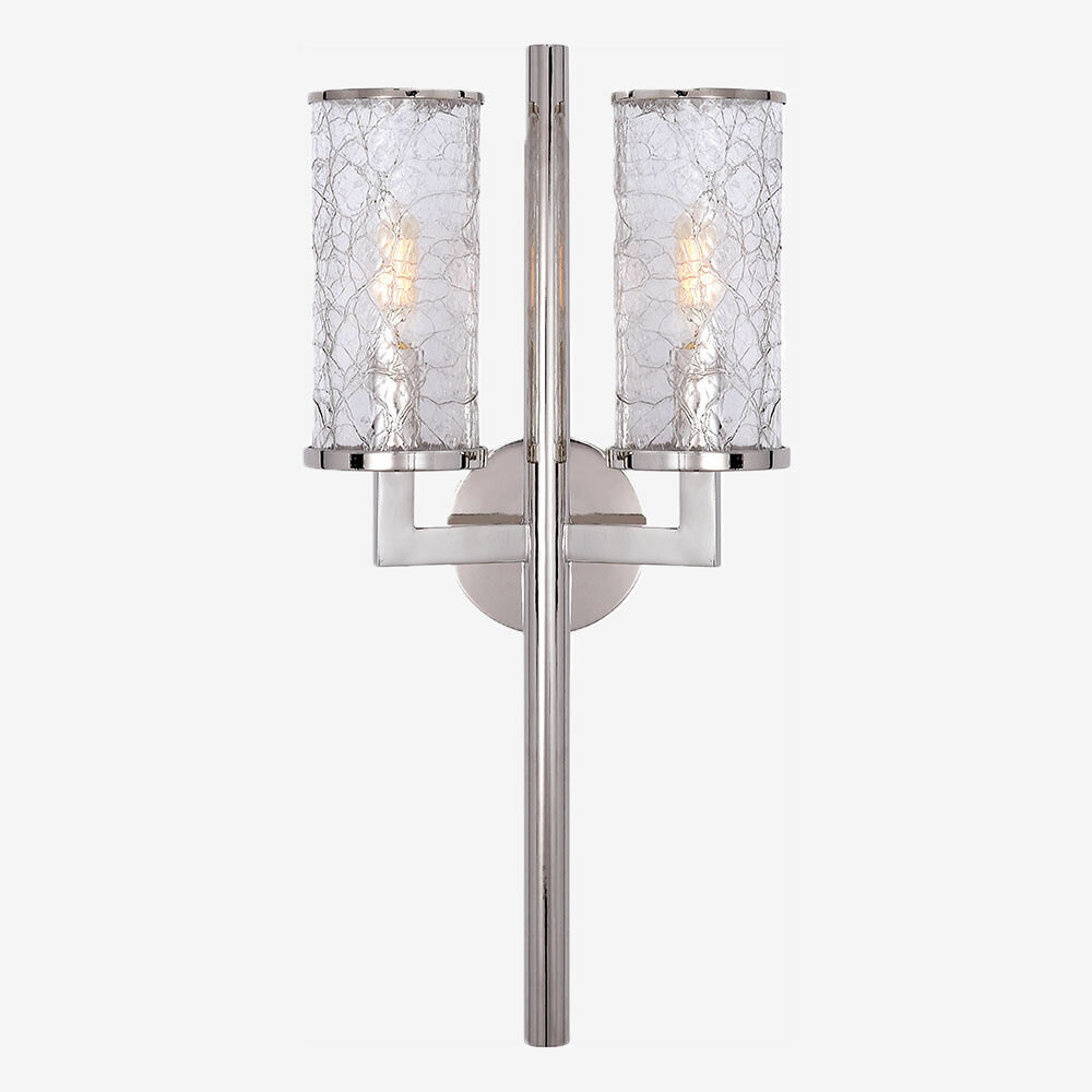 Бра Liaison Double Arm Sconce Хром