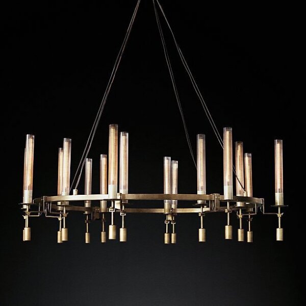 Подвесная люстра RH FONTANELLE Round Chandelier 16
