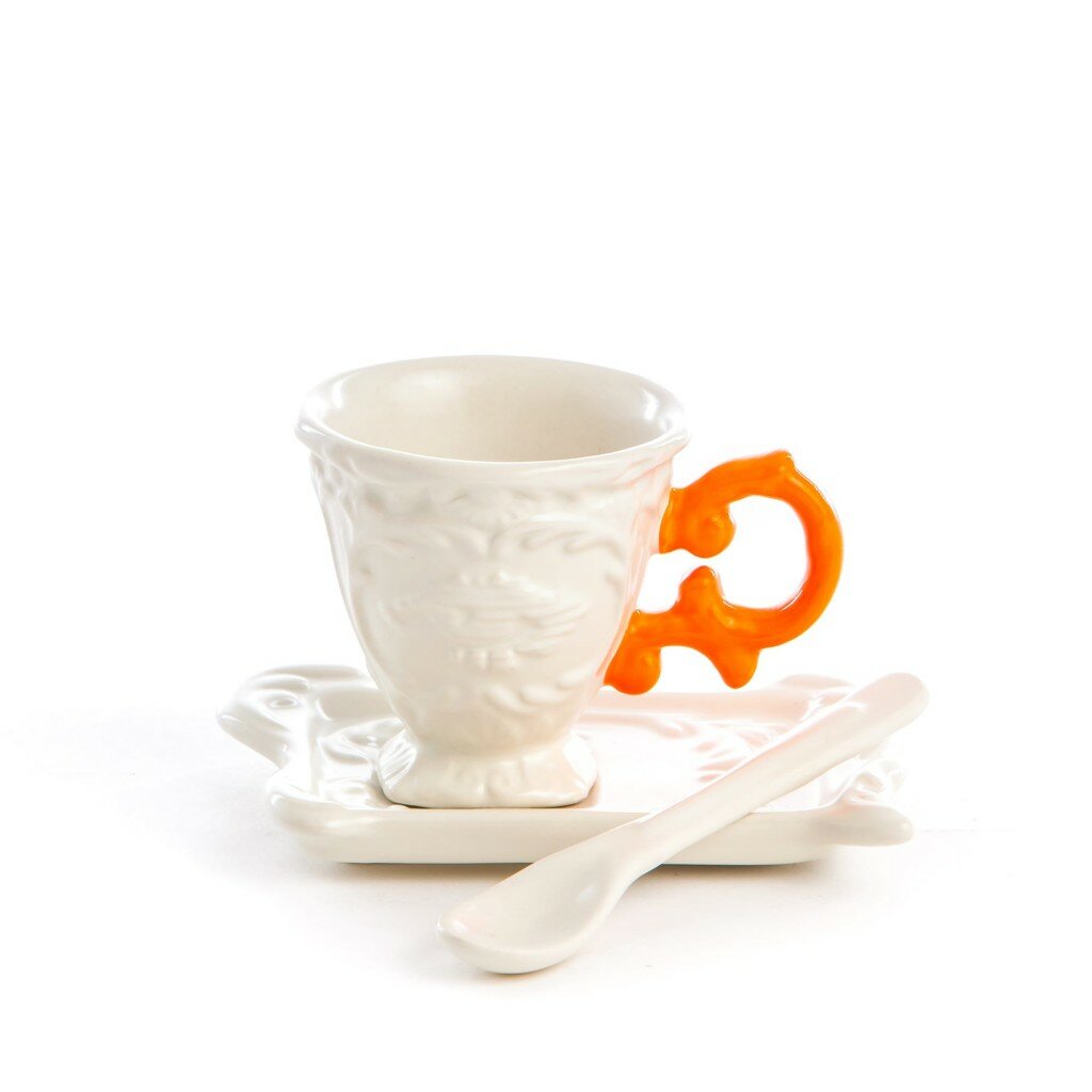 Набор чашек Seletti I-Coffee Orange