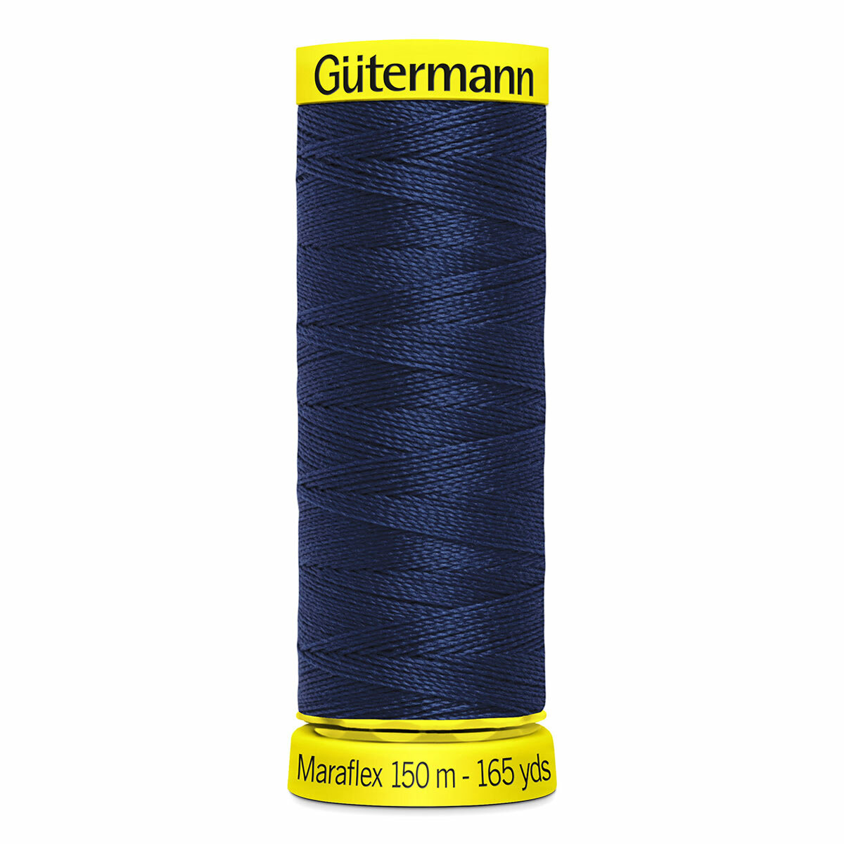 Нитки для трикотажа Gutermann Maraflex 120, 150 м, 100% ПБТ, 5 шт (310 темно-чернильный)