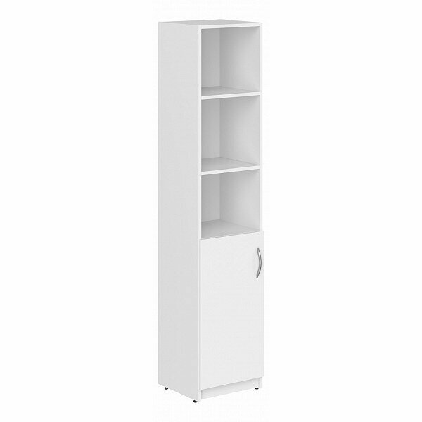 Стеллаж комбинированный Mebelion Simple SR-5U.5(R)
