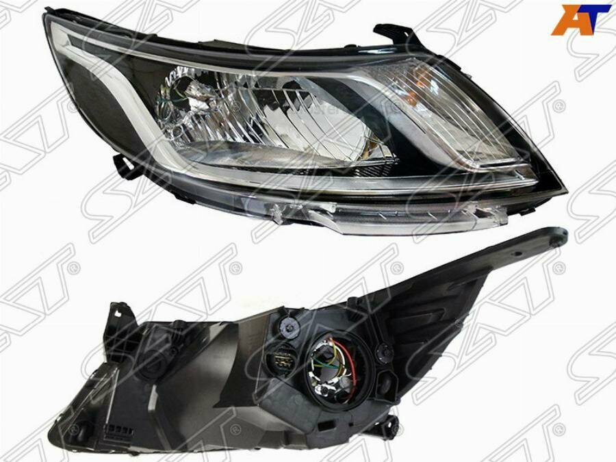 SAT ST22311R1R Фара Kia Rio 11-15 (Справа/ Галоген/ С электрокорректором)