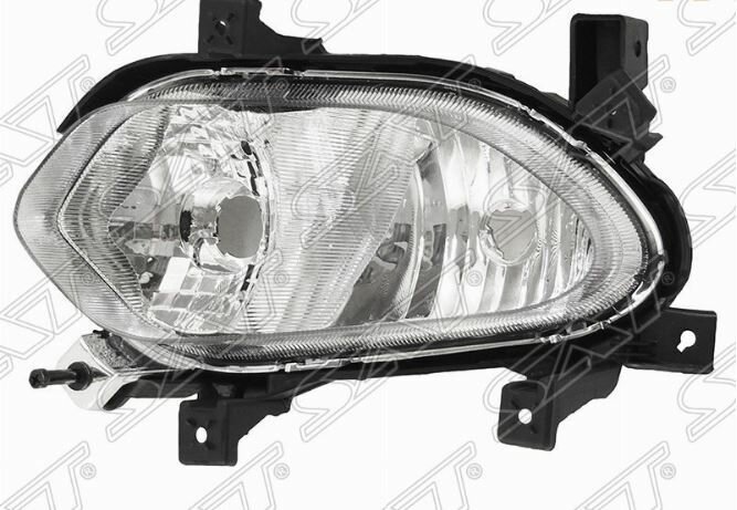 Противотуманная фара SAT ST-223-2029L-UE, для Kia Ceed, передняя, левая, черная
