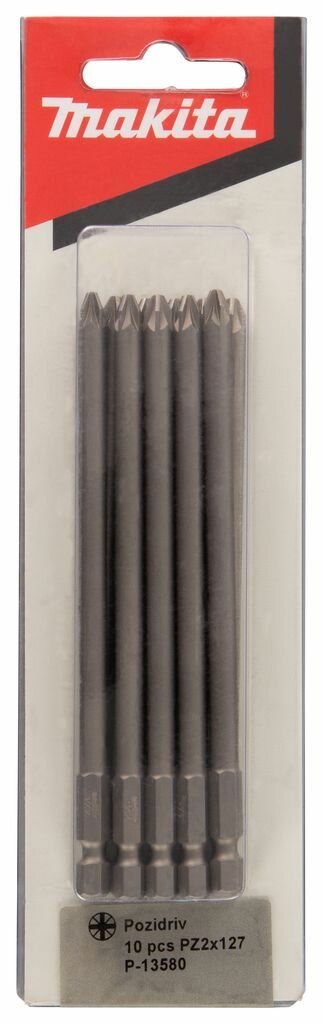 Бита PZ2, 127 мм, C-form, 10 шт Makita P-13580