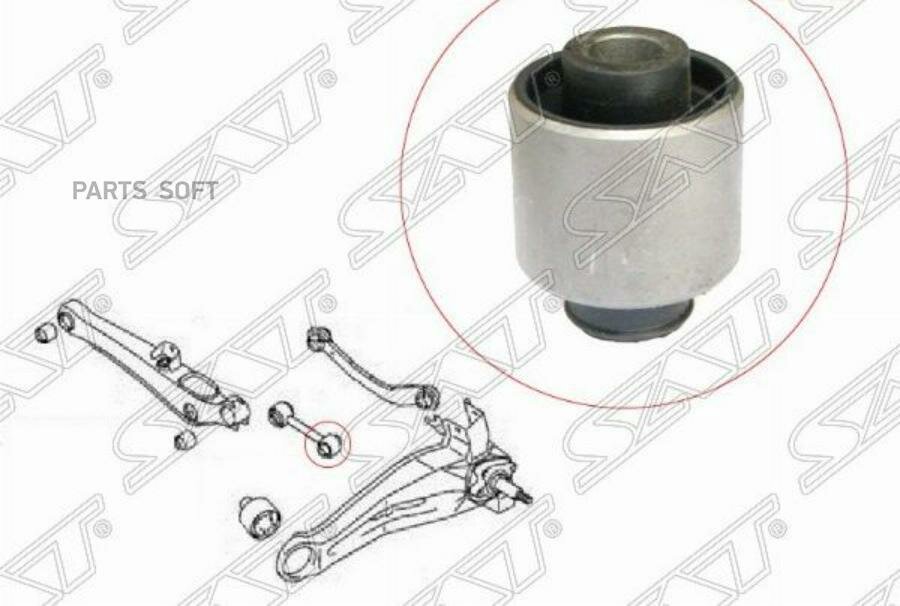 Сайлентблок цапфы Mitsubishi ASX 10-20 / Lancer 02-17 SAT ST-4117A039B | цена за 1 шт