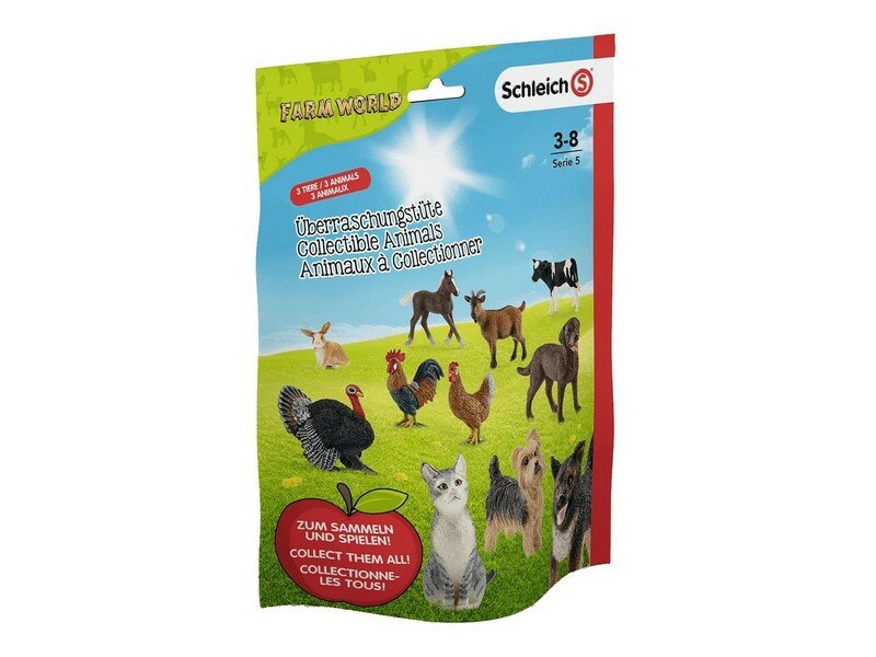 Фигурка Schleich Пакетик-сюрприз с 3 фигурками Farm World L