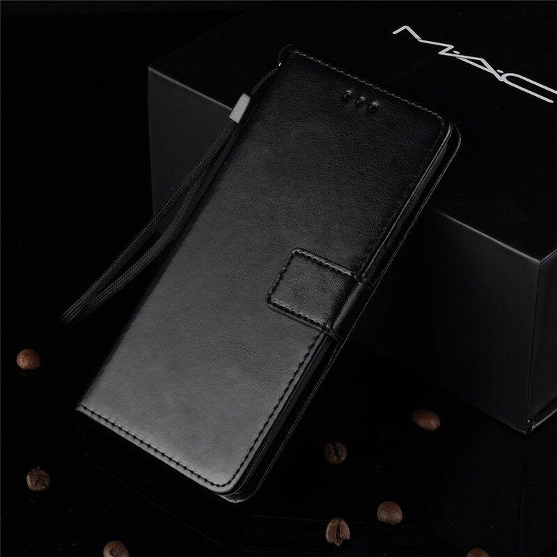 Чехол-книжка MyPads для Samsung Galaxy S22 Ultra (SM-S908B) из эко-кожи с подставкой застёжкой и визитницей черный