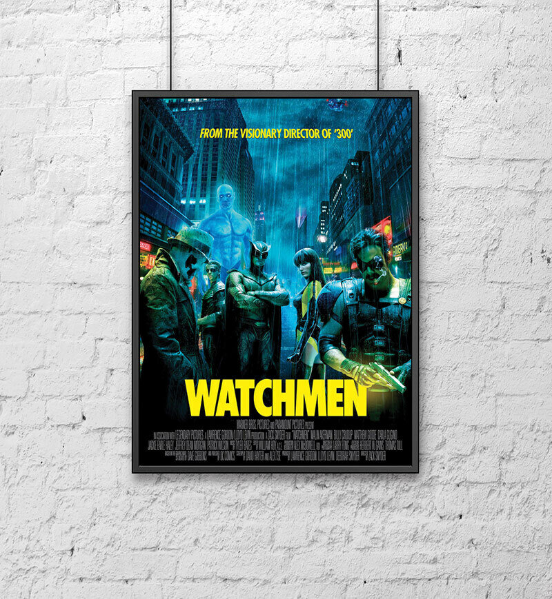 Постер для интерьера на стену (30х40 см). Кино Хранители (Watchmen)