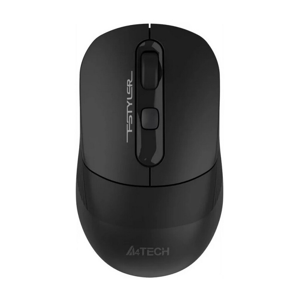 Мышь беспроводная A4Tech Fstyler FB10C черный оптическая 2400dpi, BT/Radio USB