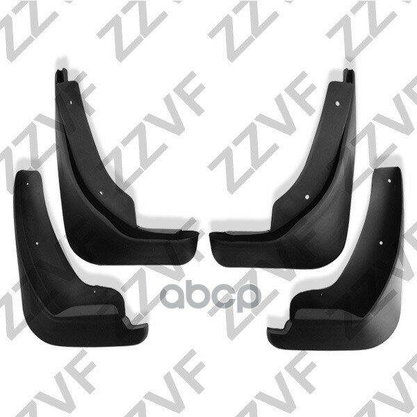Брызговики седан (комплект - 4 шт.) FORD FIESTA 2009-. FORD ZZVF арт. ZVXY-FCS2-062