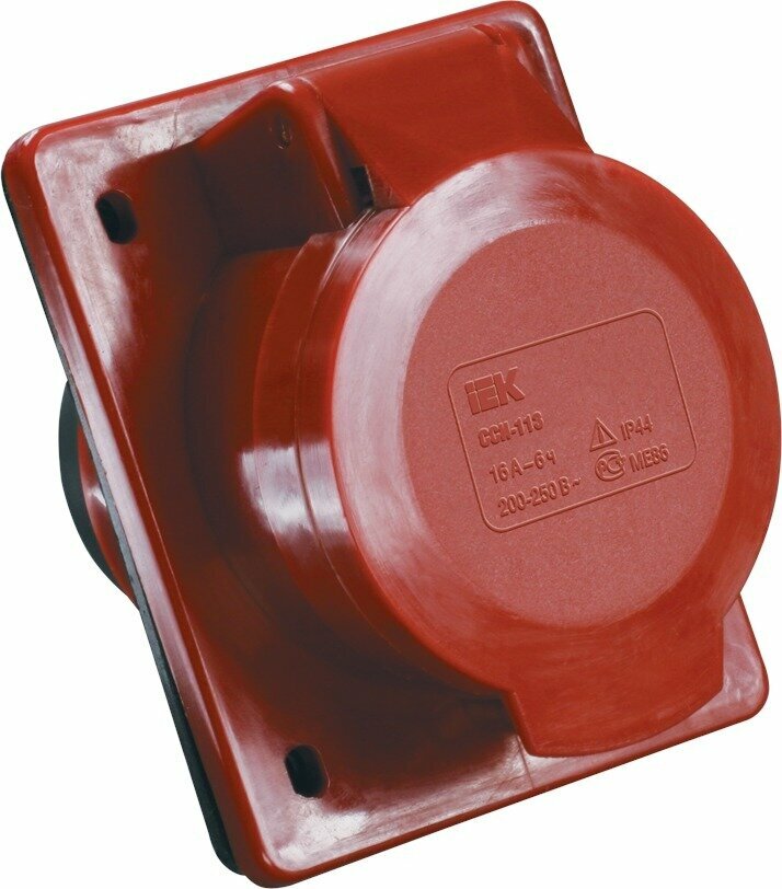 Силовая Розетка 424 3Р+PЕ 32А 380В скрыт. IP44 HTCN (2шт)