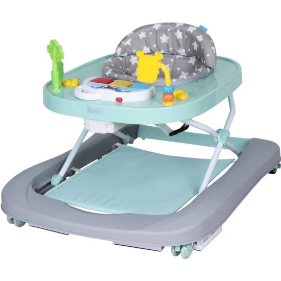 Ходунки Nuovita Avvio Zoo Grigio Verde/Серо-зеленый