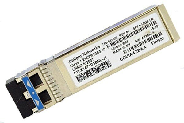 Трансивер Juniper SFPP-10GE-LR (740-031981) SFP+ 10GE pluggable transceiver, SMF, 1310nm for 10KM transmission