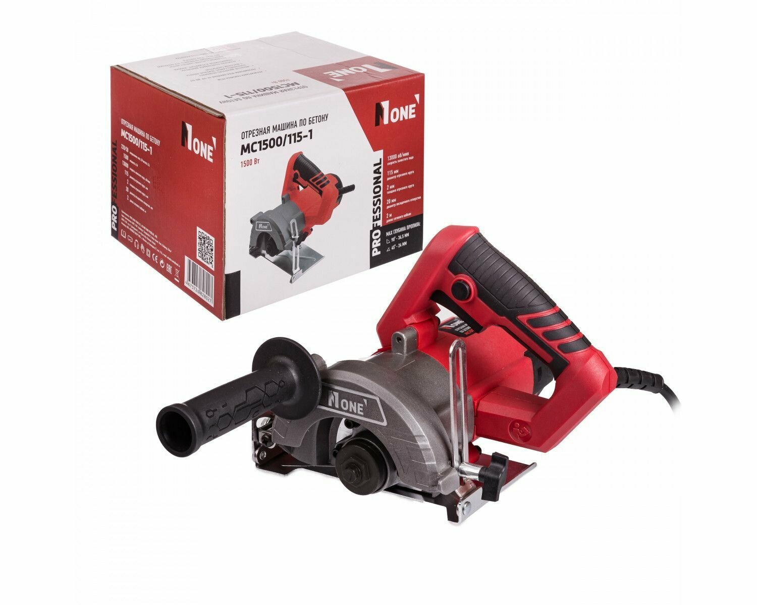 Плиткорез электрический Number one MC1500/115-1 1500Вт, 115-125мм, подача воды, угол реза 45