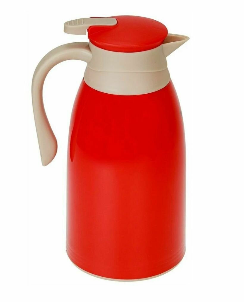 Термос-кувшин объемом 1,6 л со стеклянной колбой