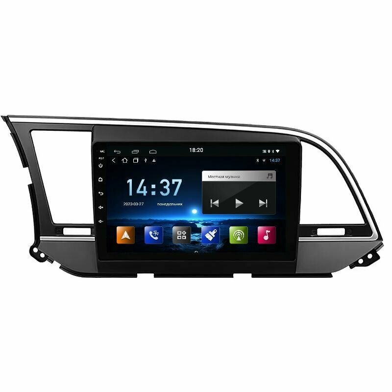 Магнитола Epic 9270 Hyundai Elantra 6 (AD) 2015-2020 - Android 12 - IPS экран - DSP