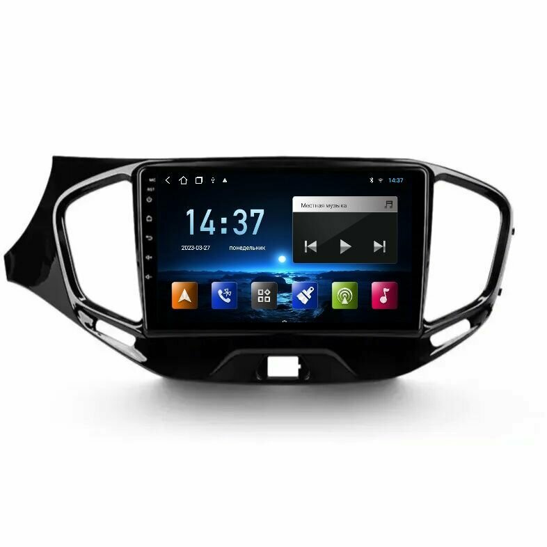 Магнитола Epic 9270 подходит для LADA Vesta и Vesta Cross с Android 14 - IPS экран - DSP