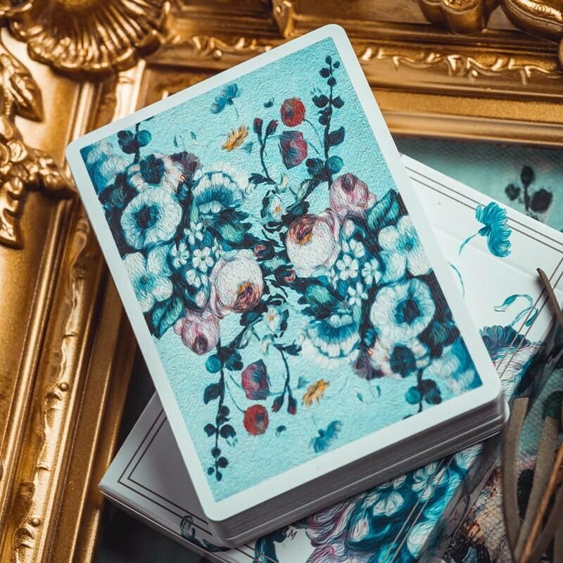 Игральные карты Cezanne - Flowers Rococo — фото 1
