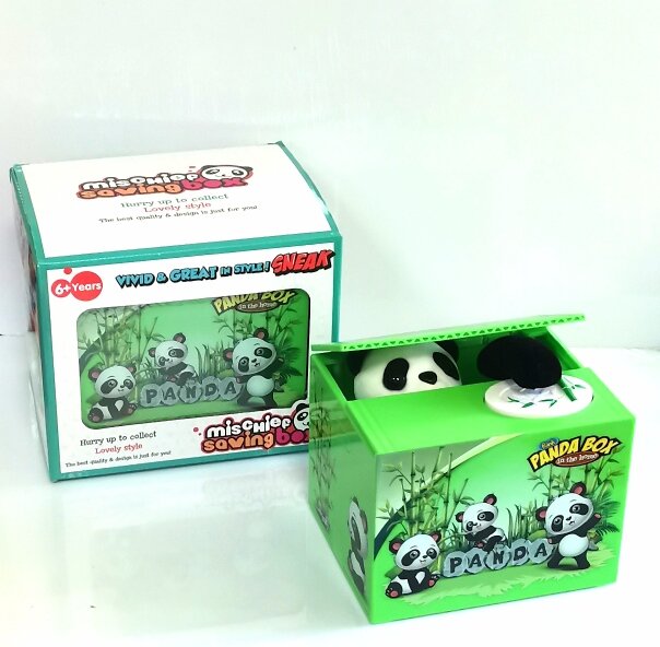 Интерактивная копилка коробка Панда 5424851