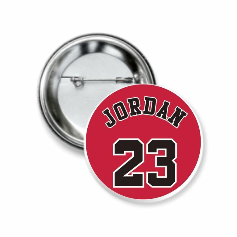 Значок Майкл Джордан , Michael Jordan № 12