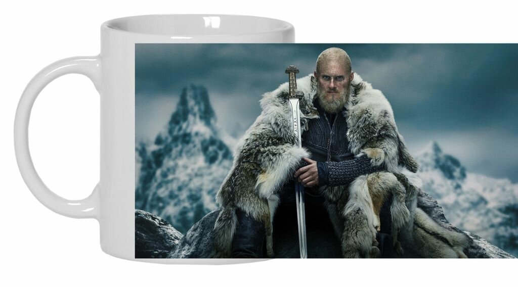 Кружка Викинги, Vikings №6, Обычная