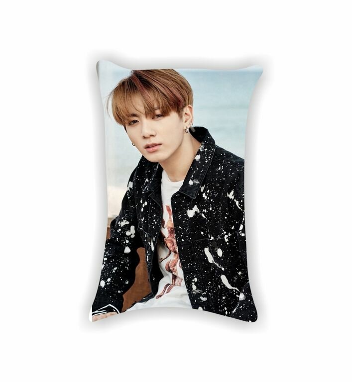 Подушка BTS, БТС №40, Картинка с одной стороны