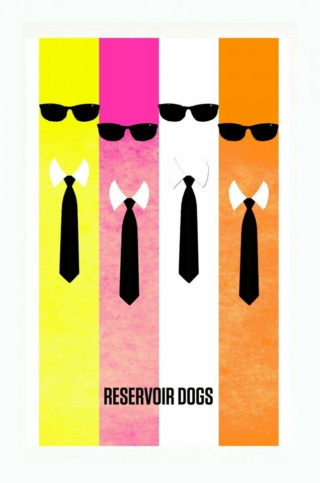 Плакат, постер Бешеные псы/Reservoir Dogs на бумаге, размер 21х30см