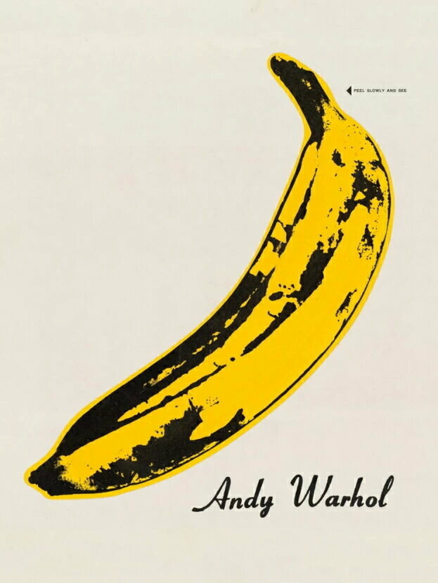 Плакат, постер The Velvet Underground-Andy Warhol на бумаге, размер 21х30см