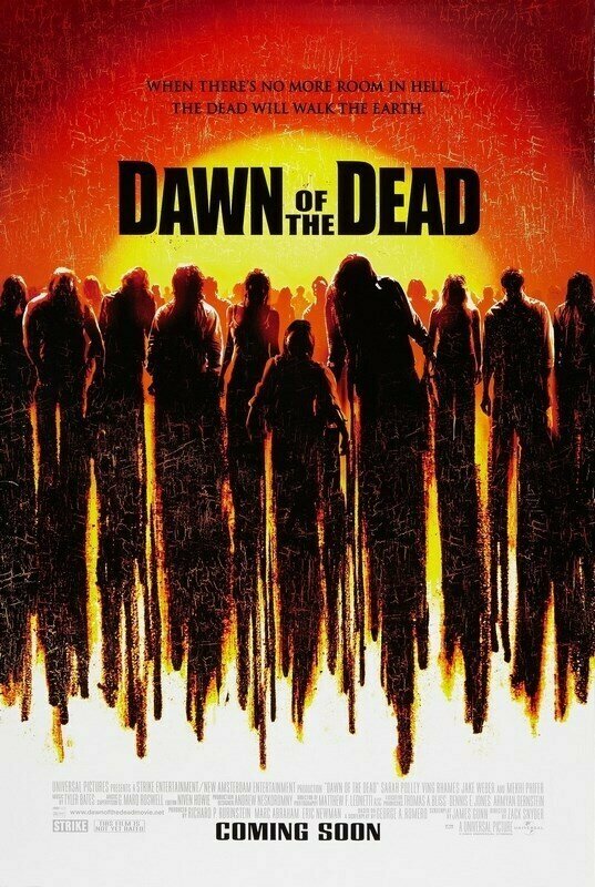 Плакат, постер Рассвет мертвецов (Dawn of the Dead), Зак Снайдер на холсте, размер 60х84см