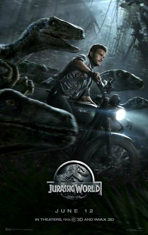 Плакат, постер Мир Юрского периода (Jurassic World), Колин Треворроу на холсте, размер 21х30см