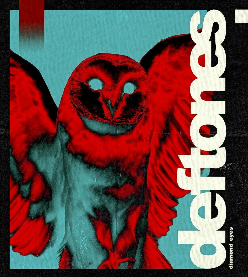 Плакат, постер Deftones. Дефтонс на бумаге, размер 60х84см