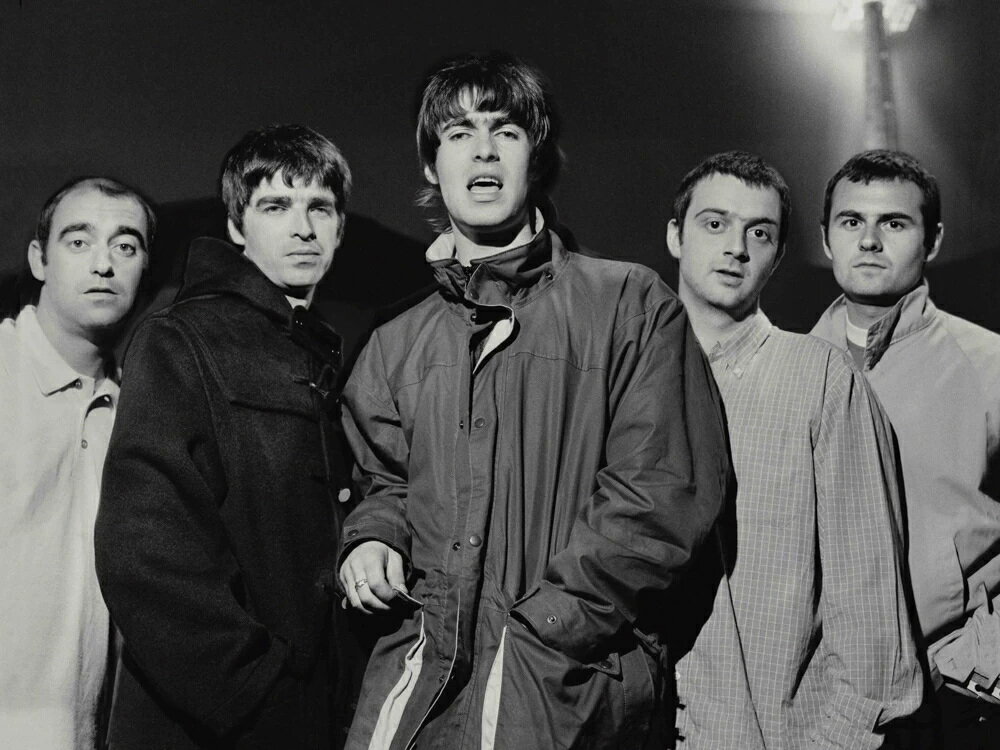 Плакат, постер Oasis, Оазис на бумаге, размер 21х30см