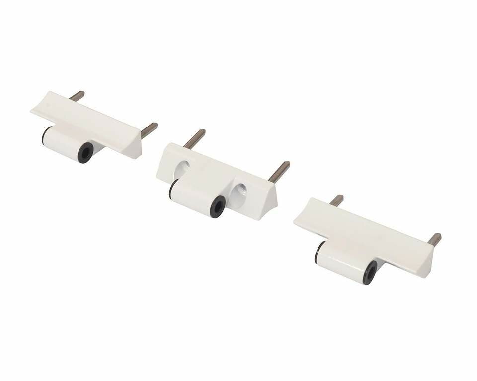 Петля на раме, 10 мм, Patio FOLD Alu (упаковка 3 штуки), белый R07.2