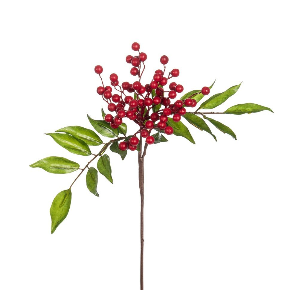 Fiebiger Floristik 161602-500 Ветка декоративная "Рябина", 39 см