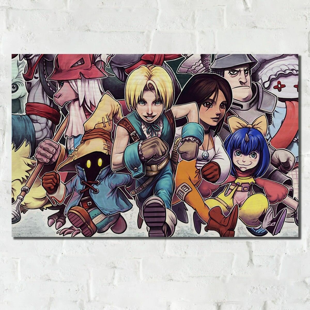 Картина интерьерная на дереве Final Fantasy IX Последняя фантазия - 14339