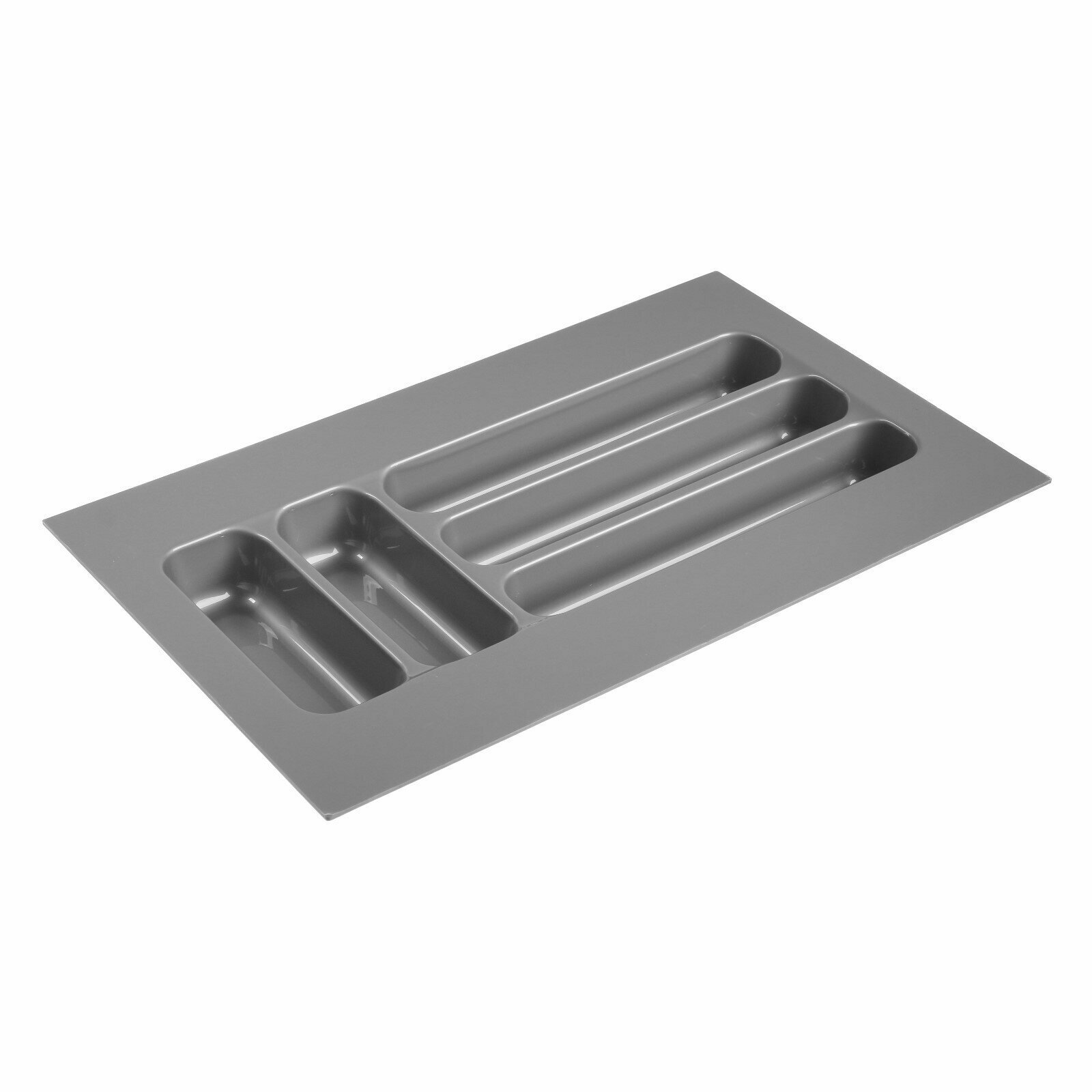 Лоток для столовых приборов CAPPIO, в ящик, 290×485 мм, блок-константа, цвет серый