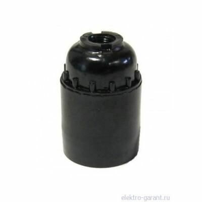 Патрон карболитовый подвесной E27 M12 черн. TOKOV ELECTRIC TKE-C05-PKB-27-12