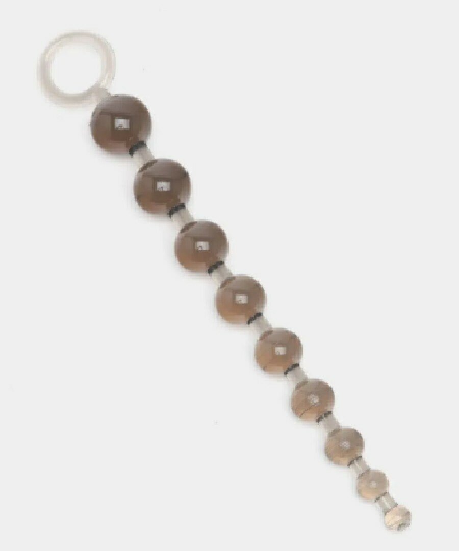 Fredorch Анальные бусы силиконовые черные