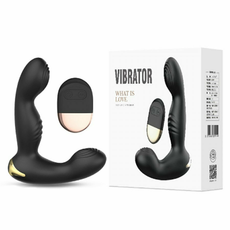 Вибромассажёр простаты, пульт д/у и USB