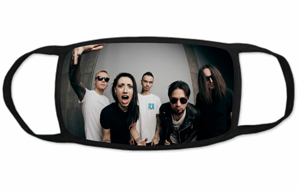 Маска защитная тканевая на лицо Louna, Луна №11, Взрослая - 20 на 12,5 см