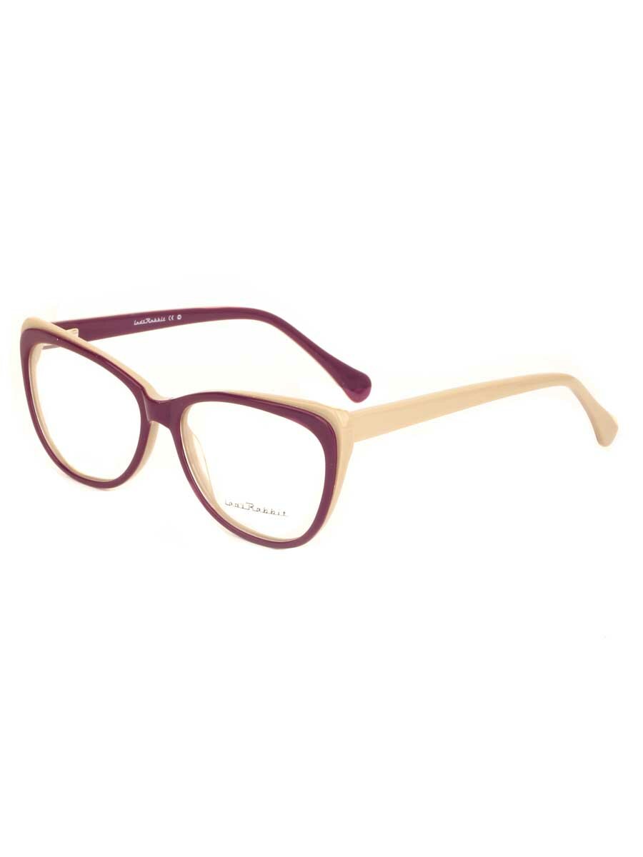Оправа для очков LadyRabbit R4011 C1, пластиковая, кошачий глаз