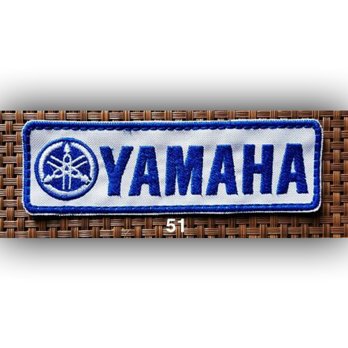 Нашивка YAMAHA синяя