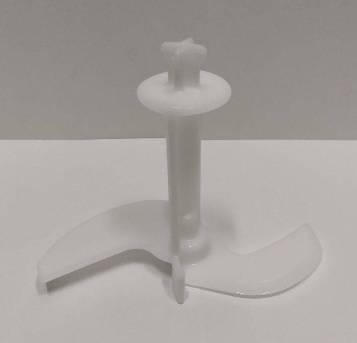 Для блендера Braun: нож для приготовления теста, в измельчитель 1,5л. Высота 10см, размах 13см (7051424)